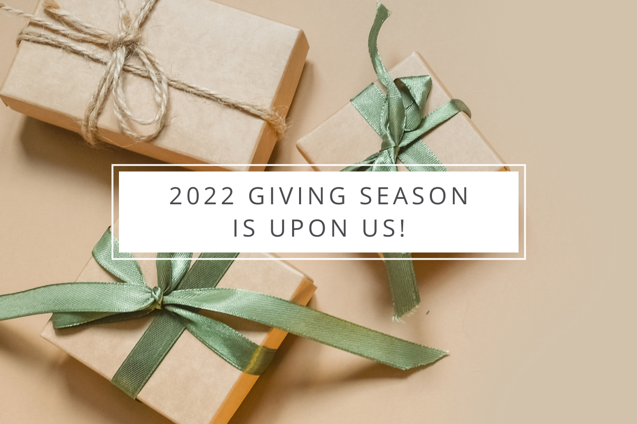 2022 Giving Season is Upon Us! - Christina Miller
